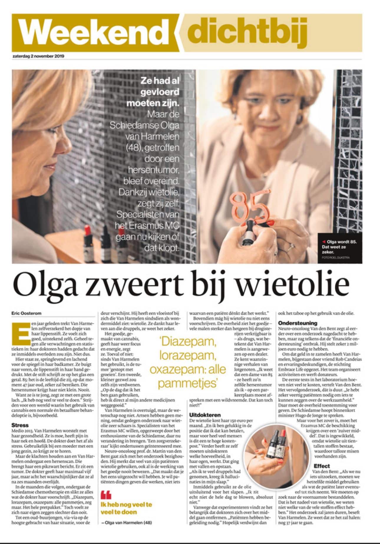 Het Wonderbaarlijke Verhaal van Olga: Hoe Wietolie Haar Leven ...